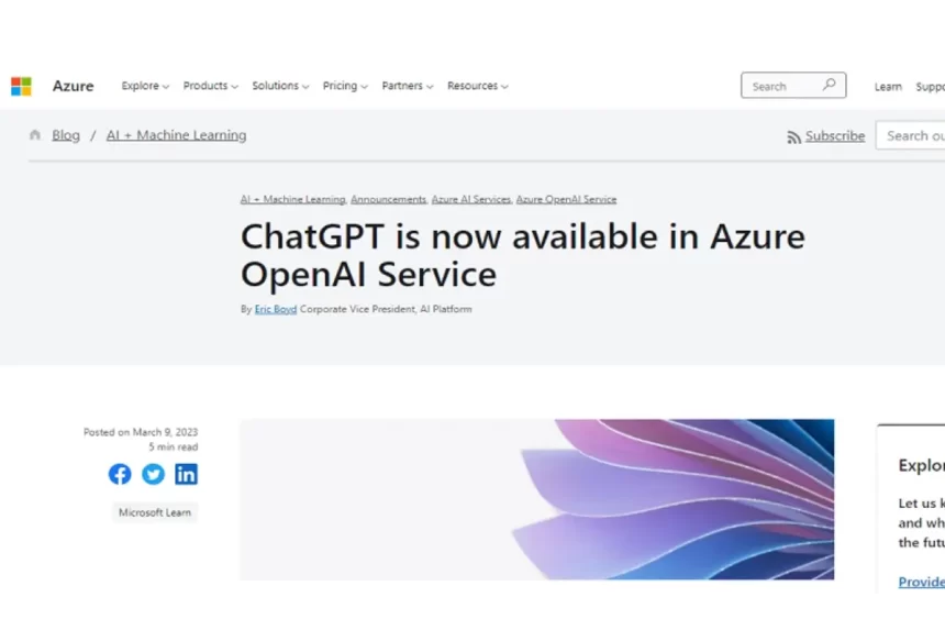 Azure ChatGPT: Liderando la Próxima Ola de Innovación